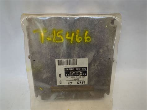 Engine Computer Pcm Ecm Ecu 18l 4 Speed Automatic Fits 2001 2002 Corolla