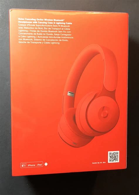 Dr Dre Beats Pro Red
