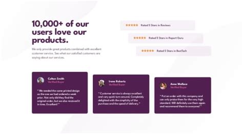 Social Proof Section Using Sass Coding Challenge Solution