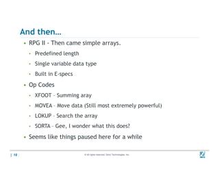 Php Arrays For RPG Programmers PDF