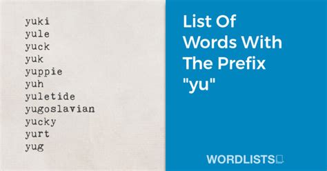 List Of Words With The Prefix Mono