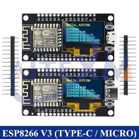 Carte De DÉveloppement Nodemcu V3 Esp8266 Oled Display Eur 600