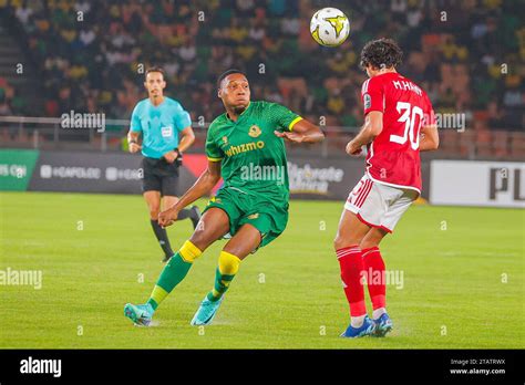 Dar Es Salaam Tunisia December 2 Clement Franses Mzize Of Young Africans And Of Al Ahly