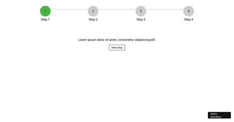 Stepper Component With React Hooks And Context Codesandbox