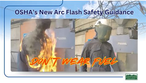 Breaking Down Oshas New Arc Flash Safety Guidance