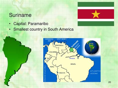 What Is The Smallest Country By Area In South America Uno