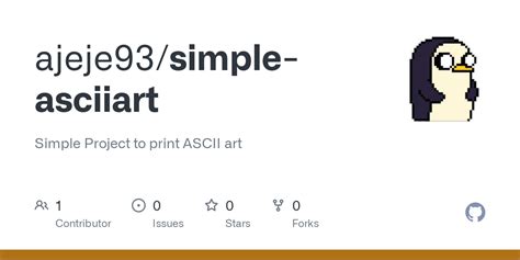 Github Ajeje93simple Asciiart Simple Project To Print Ascii Art