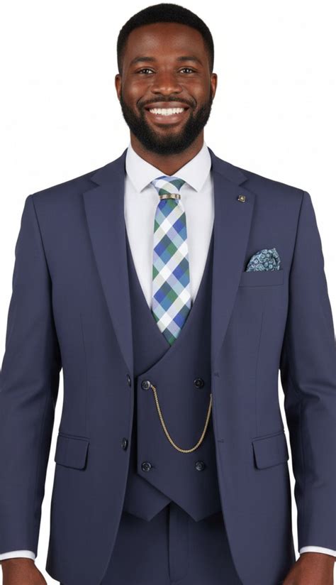Vinci 3 Piece Mens Suits Mens Suit World