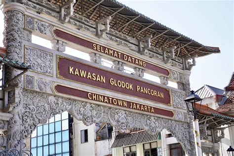 Jakarta Indonesia July 17th 2024 Kawasan Glodok Pancoran