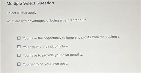 Solved Multiple Select QuestionSelect All That ApplyWhat Are Chegg Com