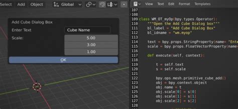Python Scripting Create A Popup Dialog Box BlenderNation