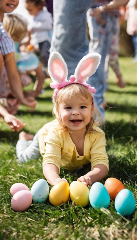 Premium Photo Experience Easter Fun Joyful Traditions Playful Games
