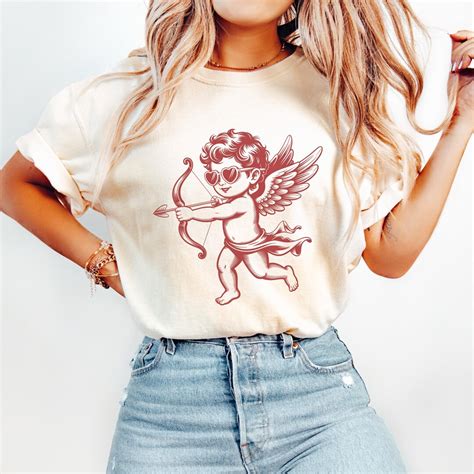 Cupid Archer Shirt Valentine Shirt Womens Valentine Tee Cupid Shirt