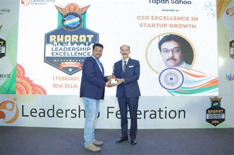 Tapan Kumar Sahoo On Linkedin Thank You Leadership Federation For This Honor I Sincerely