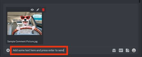 how to send images on discord itgeared