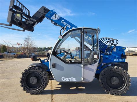 2013 Genie Gth5519 5500 Lb Diesel Telescopic Forklift Telehandler Pneu