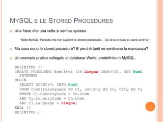 Sql Stored Procedures PPT