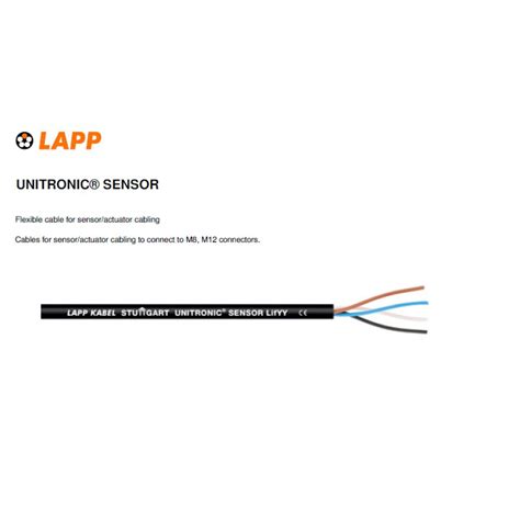 Lapp Kabel Sensor Pvc Cable 4x034mm2 Black By Meter Shopee Malaysia