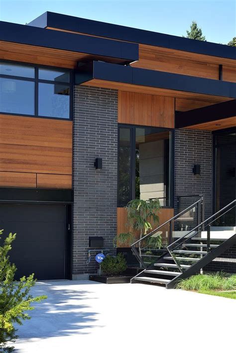 Modern Home Exterior Brick Modern Houses