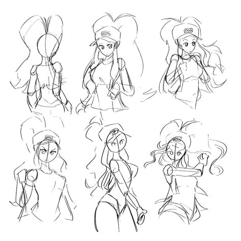 Hilda Sketches By Cagethegegeg On Deviantart