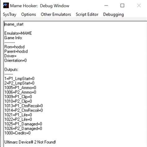 Mamehooker No Ultimarc Device Found Question R Cade