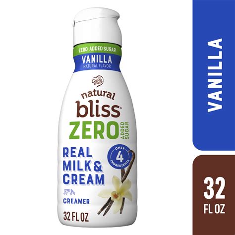 Coffee Mate Natural Bliss Sugar Free French Vanilla Dairy Coffee