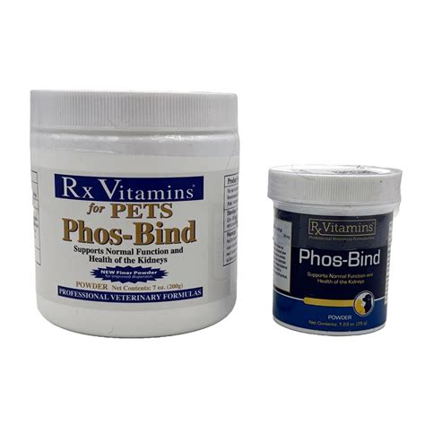 Rx Vitamins Phos Bind Aluminum Phosphate Binder For Ckd Cats And Dogs W
