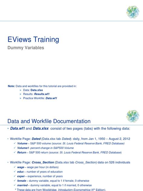 Tutorial7 Dummy Variables Pdf Dummy Variable Statistics Regression Analysis