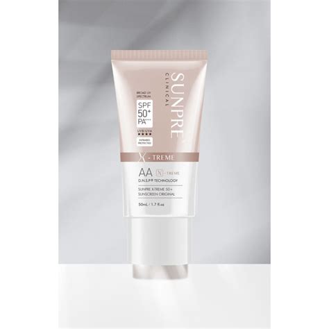 Mona Frema Sunpre Aa X Treme 50 Original Sunscreen 50ml Shopee