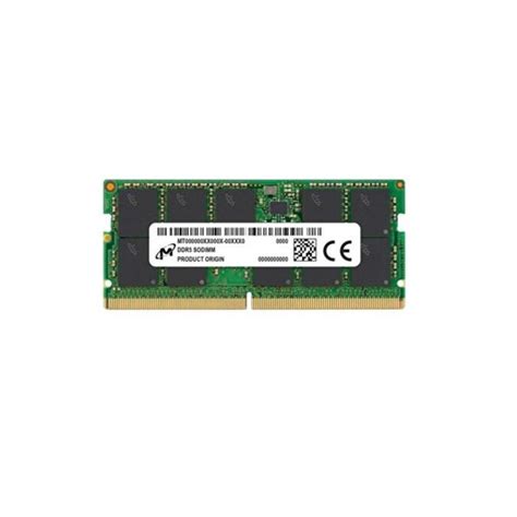 Micron 8gb Ddr5 4800mhz Notebook Ram Mtc4c10163s1sc48ba1