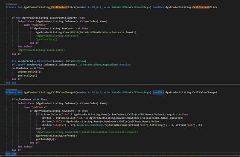 Vbnet Dotnet Datagridview Codingtips Softwaredevelopment
