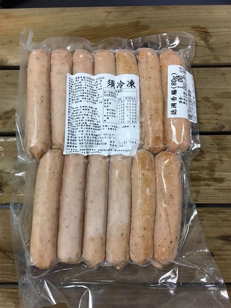 德國香腸 80g Papalin 安心食材 林爸最懂 商品目錄