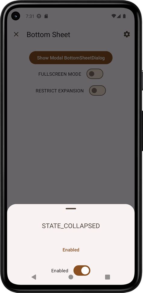Bottomsheet Navigation Bar Icons Are Hard To See · Issue 3106