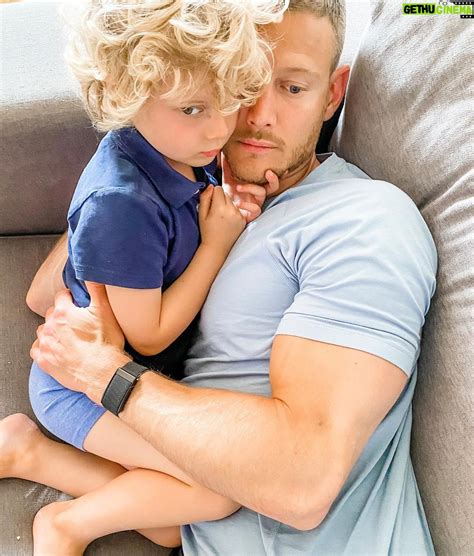 Tom Hopper Instagram Movie Night Snuggles 🤗 Gethu Cinema