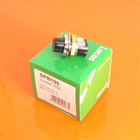 Lucas Push Button Starter Switch For Ignition Wiper Washer 31071 Spb105 3 Way Components