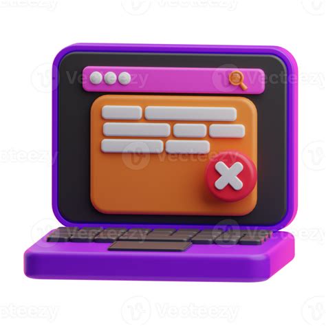 Coding Error Illustration 3d 36876772 Png