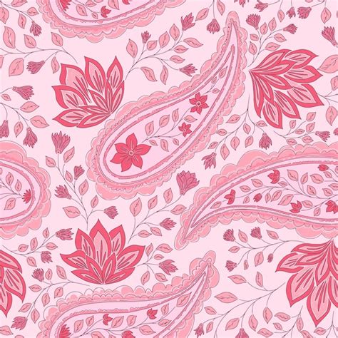 Pink Paisley Pattern