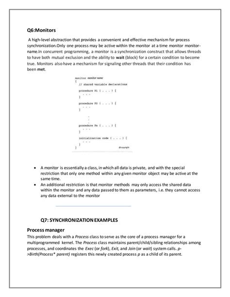 Critical Section Operating System Docx Operating Systems Computer Software And Applications