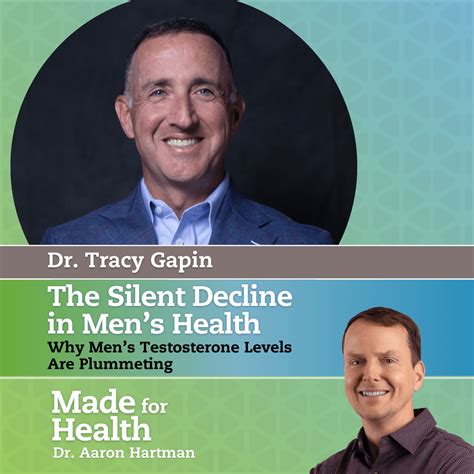 Testosterone Levels Plummeting Discussion Dr Tracy Gapin