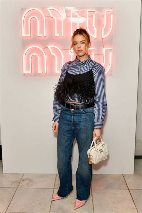 Milly Alcock Miu Miu Holiday Party In London 11 23 2022 • Celebmafia