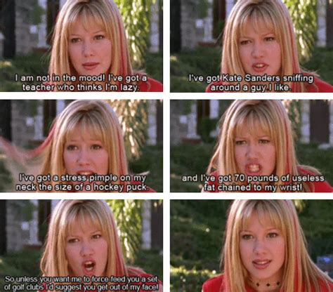 Lizzzie Lizzie Mcguire Movie Best Movie Quotes The Duff