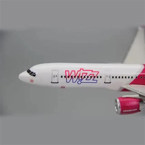 ModÈle RÉduit Avion 22cm Wizz Air Resin Airplane Model Display
