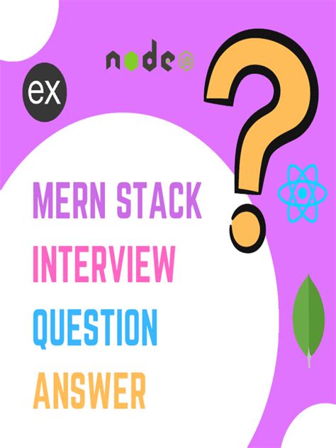 mern stack interview question answer pdf mongo db no sql