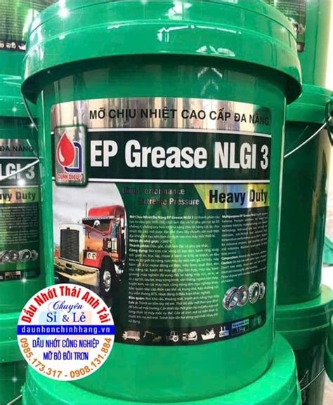 Mỡ Ep Grease Nlgi 3 Dầu Nhớt Thái Anh Tài