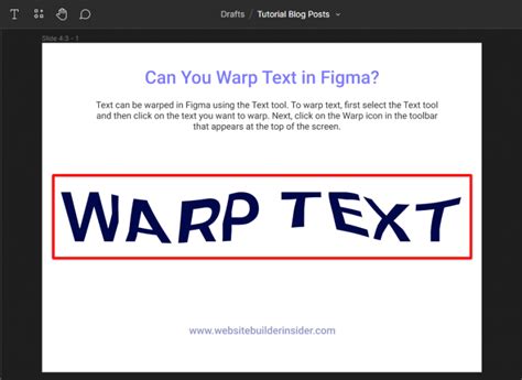 Can You Warp Text In Figma