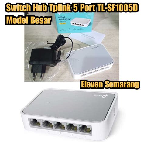 Jual Switch Hub 5 Port Tp Link Lan Hub Pengganda Lan Switch Hub