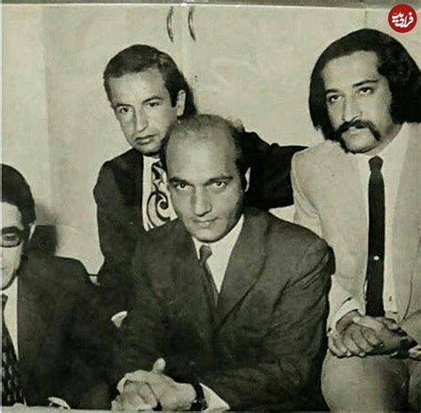 تصویر دیده نشده داریوش ارجمند بازیگر در کنار دکتر علی شریعتی سال 1350 عکس