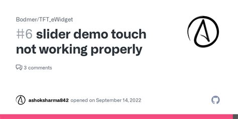 Slider Demo Touch Not Working Properly Issue 6 Bodmer TFT EWidget