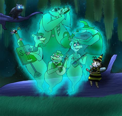 Ghostly Bear Jamboree! by MedalBambi on DeviantArt