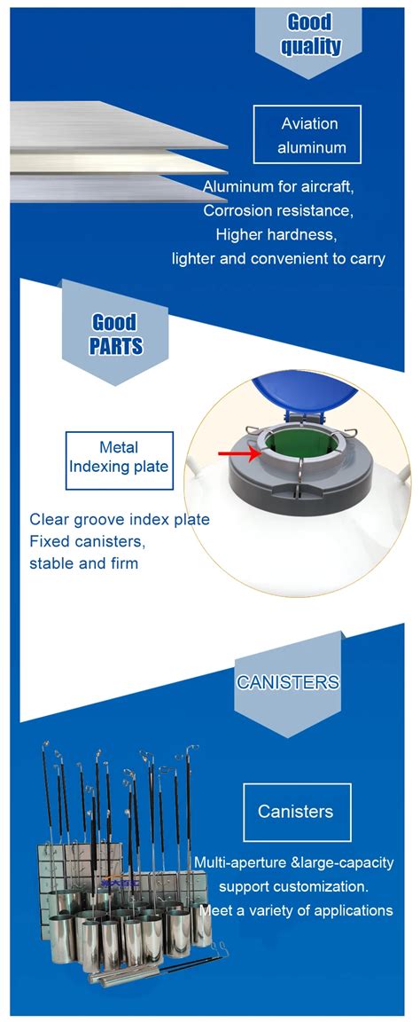 Veterinary Clinic Liquid Nitrogen Biological Container 5l Vacuum Flask